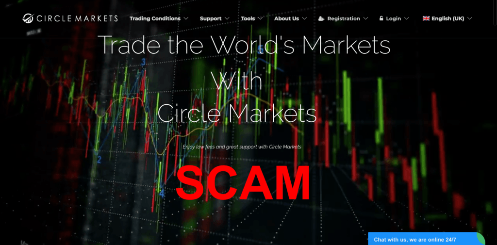 Circle Markets review of the company and its activities. Is it a scam?